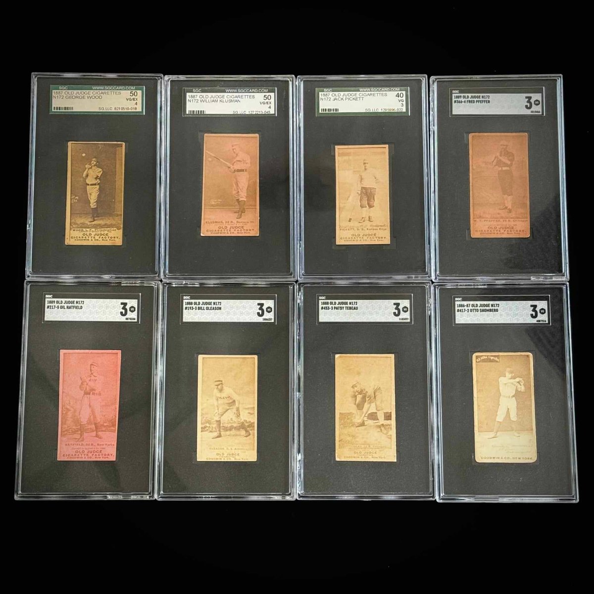 19th Century Old Judge Collection with Mayo's, Allen & Ginter, Goodwin ...
